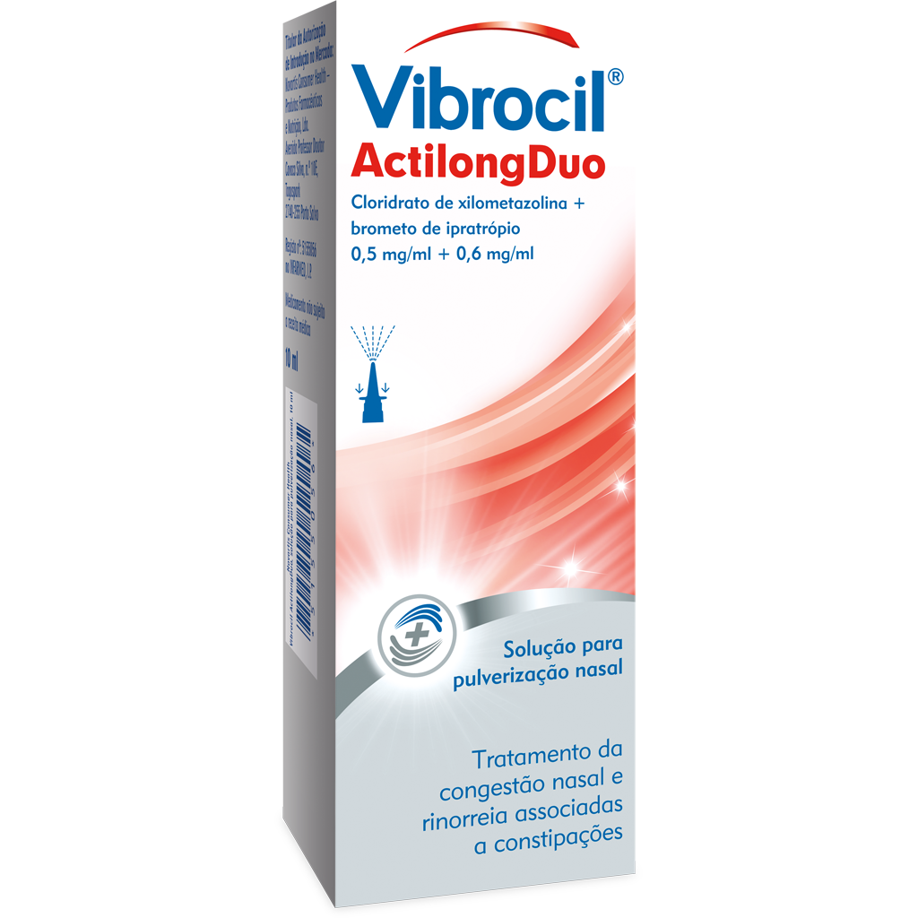 Vibrocil ActilongDuo Spray Nasal - 10 ml | Farmácia Camelo