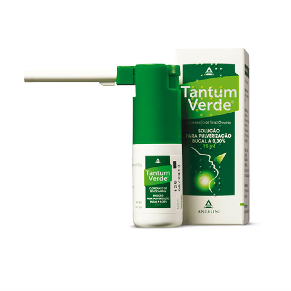 Tantum Verde Spray Adultos 0,30% - 15ml | Farmácia Camelo