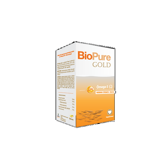BioPure Gold Ómega-3 Premium Plus - 30 Cápsulas | Farmácia Camelo