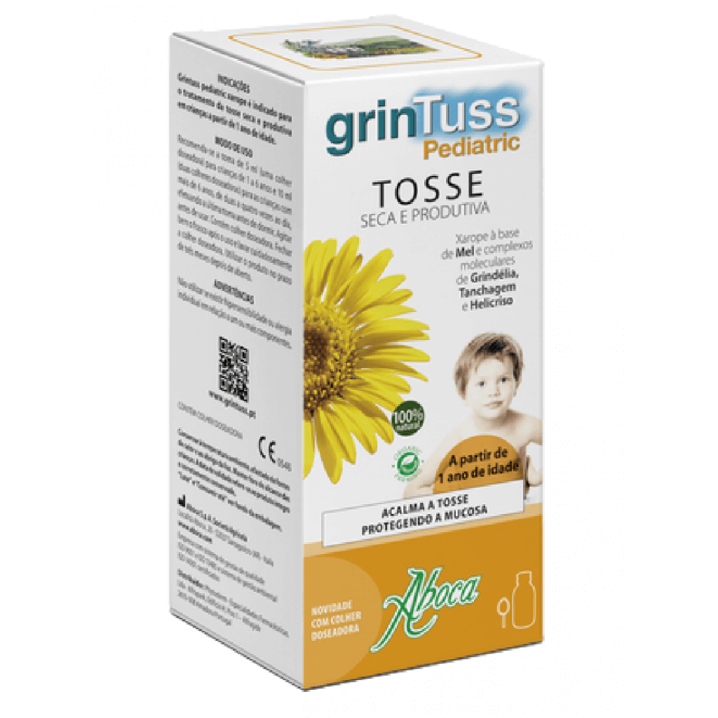 Grintuss Pediatric Xarope Tosse Seca e Produtiva - 180G | Farmácia Camelo